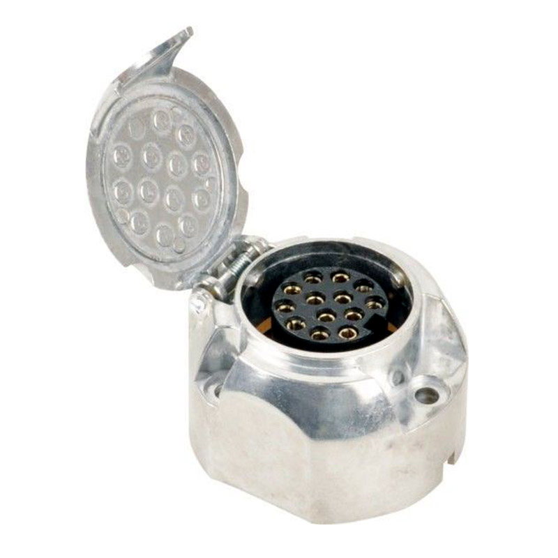 Metal Trailer Socket 13 Pin | The Caravan Supermarket